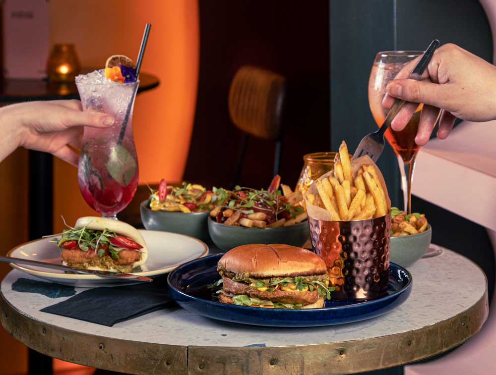 Sizzling Burgers & Sparkling Prosecco My Dine